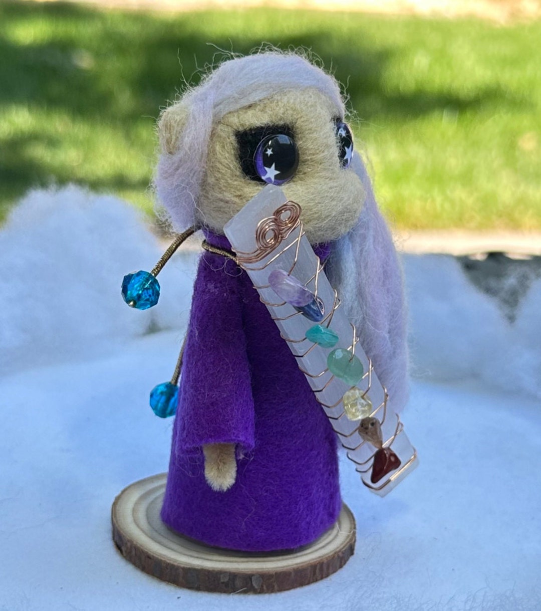 Magic Elfin Spiritual Avatar With Mystical Toolkit, Art Doll - Etsy