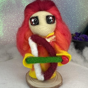 Magic Fire Zodiac Elfin Spiritual Avatar With Mystical Toolkit ...