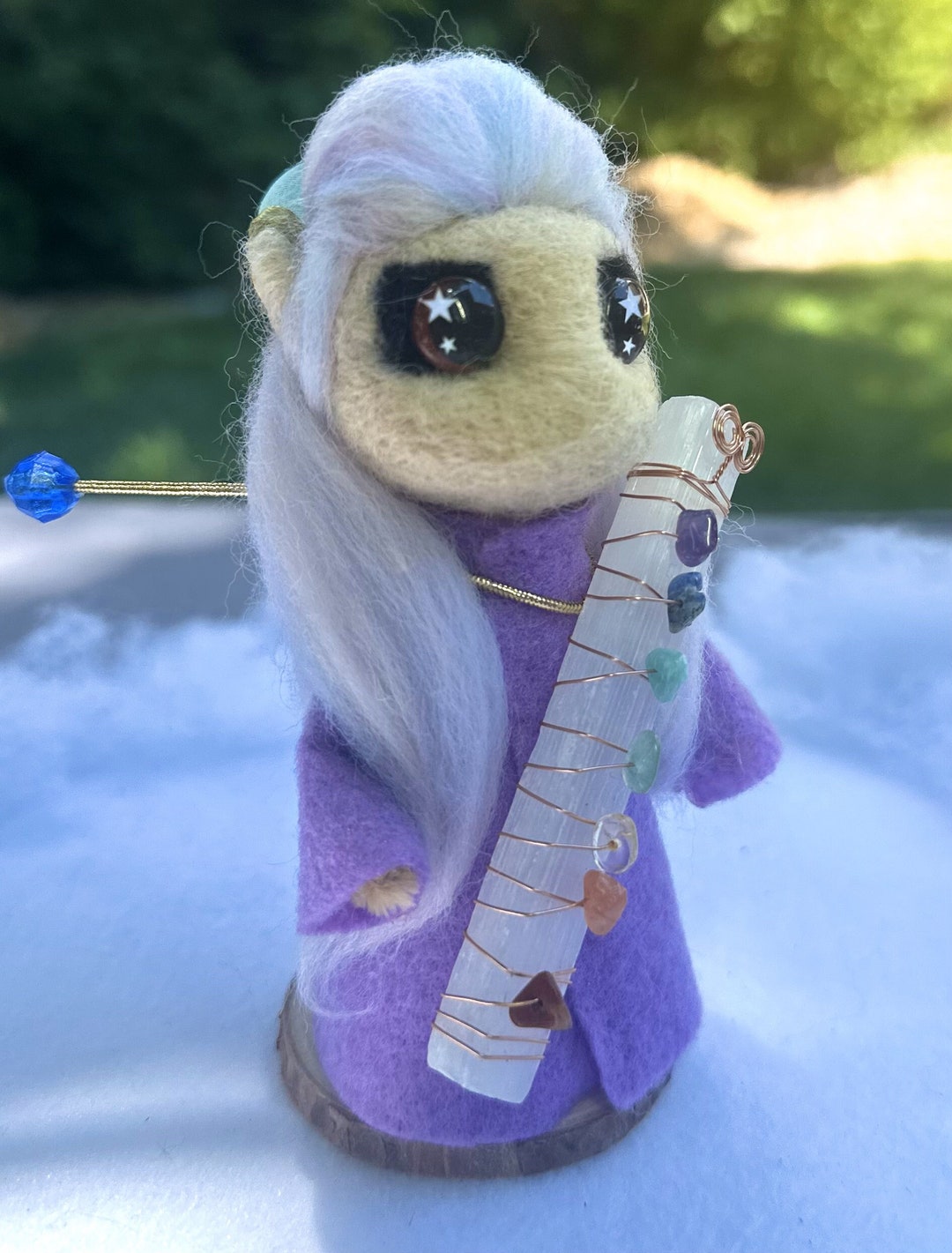 Magic Elfin Kim Spiritual Avatar With Mystical Toolkit, Art Doll - Etsy