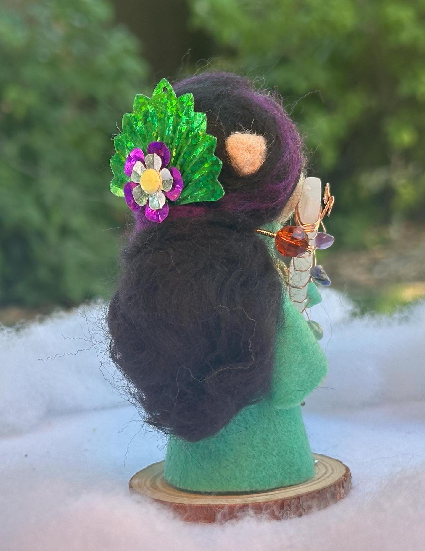 Magic Dark Elfin Spiritual Avatar With Mystical Toolkit, Art Doll - Etsy