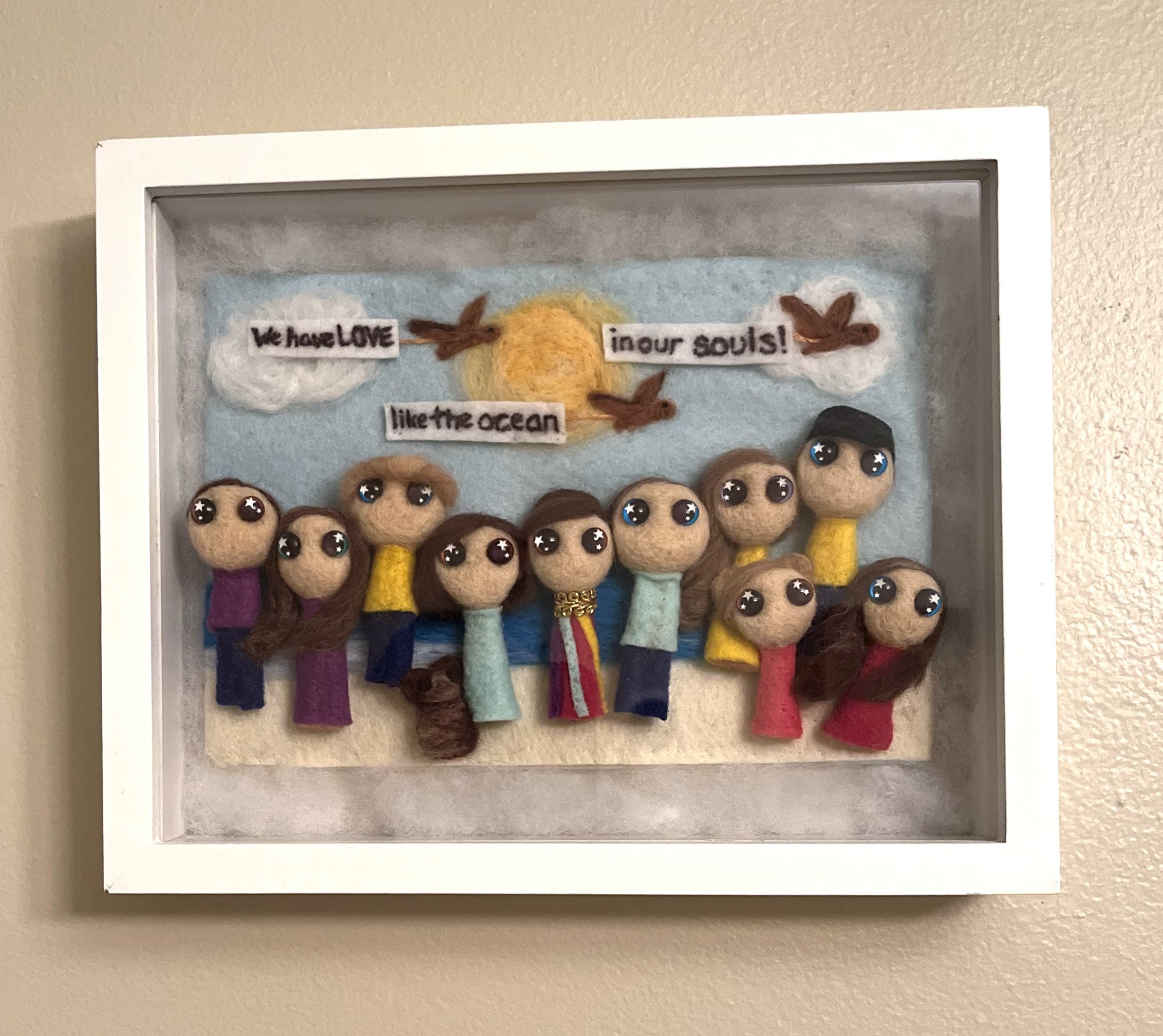 CUSTOM Felt My Family Portrait Photo Replica - Etsy