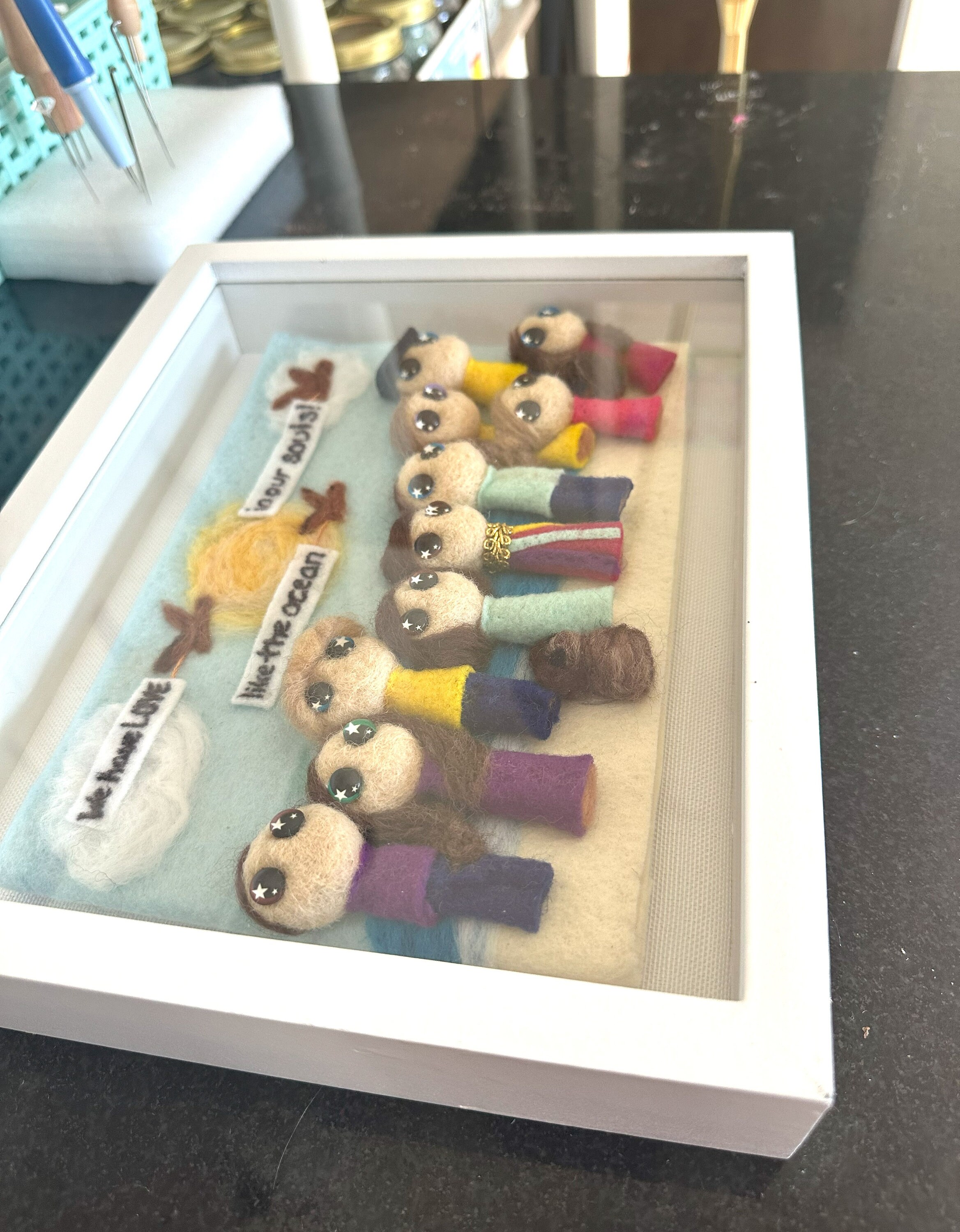 CUSTOM Felt My Family Portrait Photo Replica - Etsy
