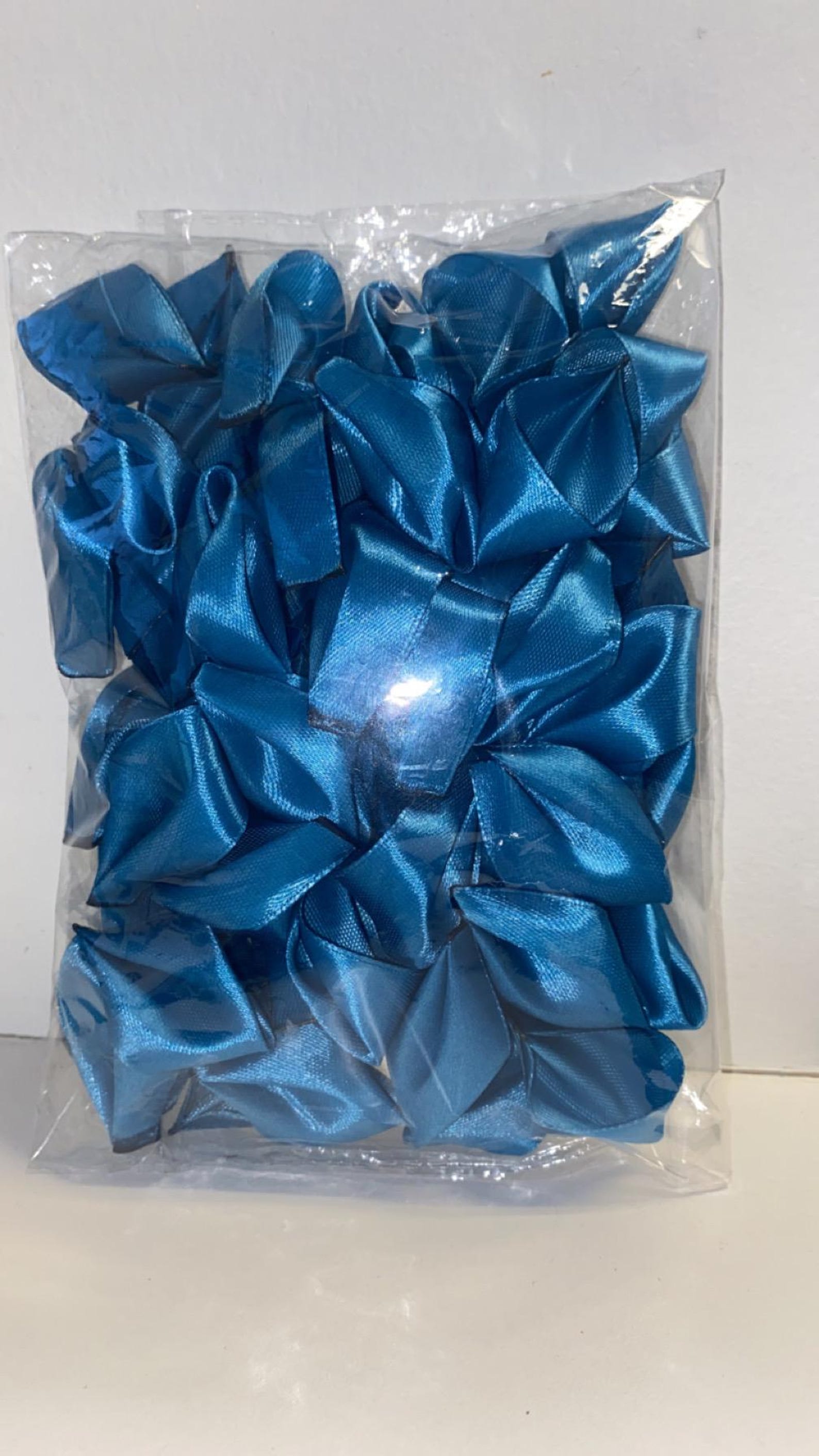 100 Pre-made Plumeria Ribbon Petals/ 100 Pétalos De Liston Satinado - Etsy