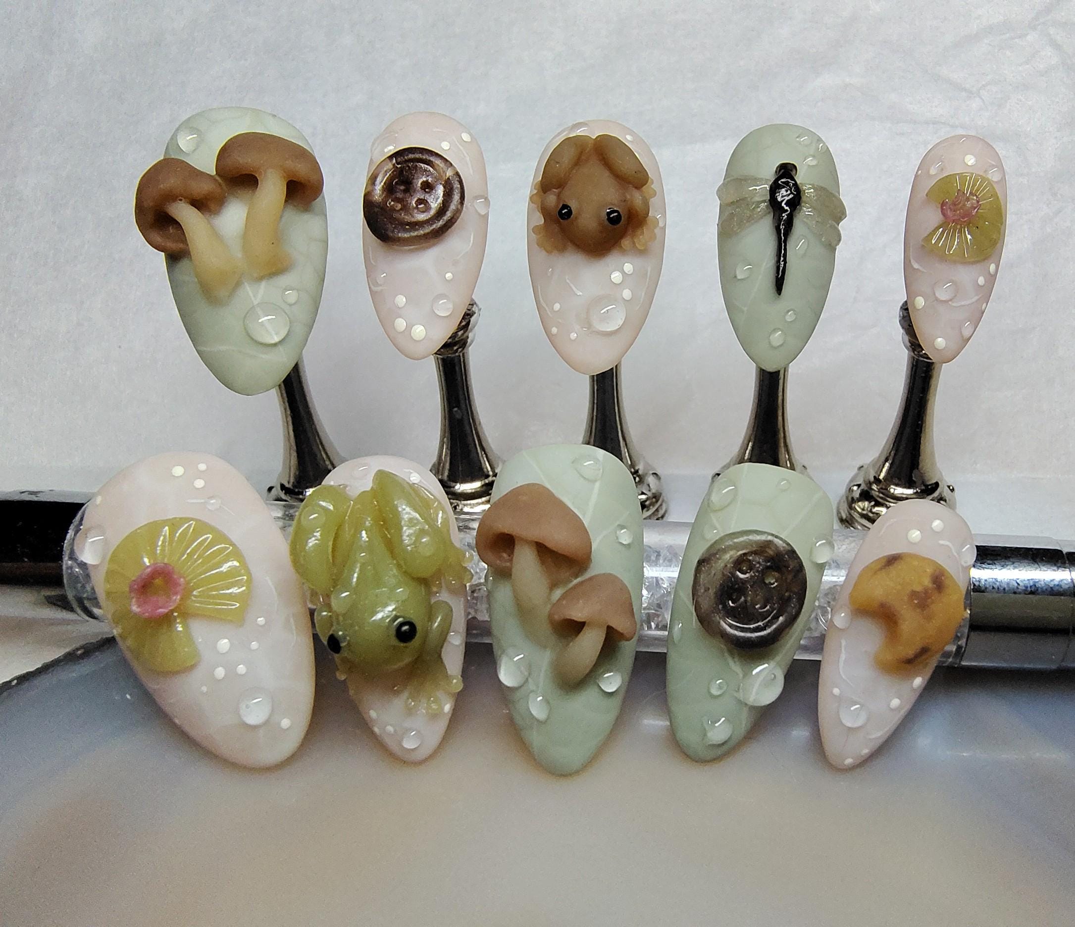 Frog and Toad Are Friends Inspired Press on Nails - Etsy