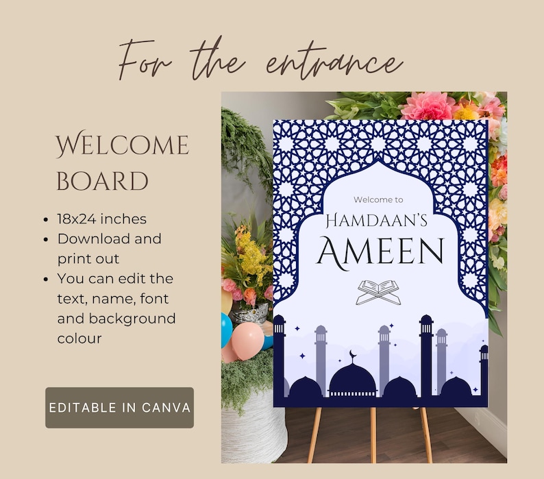 Hafiz Party Decor, Ameen Celebration Present, Hifz Mabroor Party, Alim ...