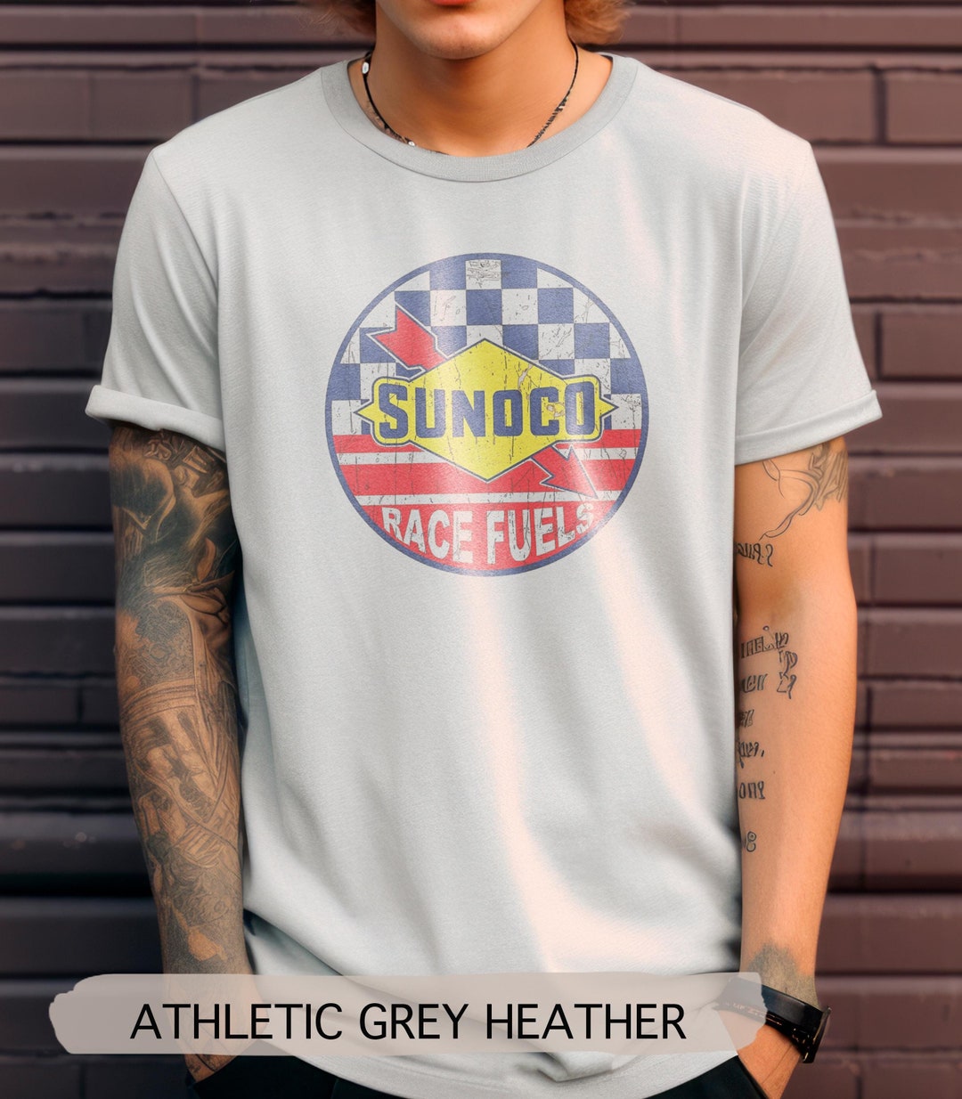 Sunoco Race Fuel Sign Tshirt, Racing Fuel, Drag Race Tshirt, Vintage ...