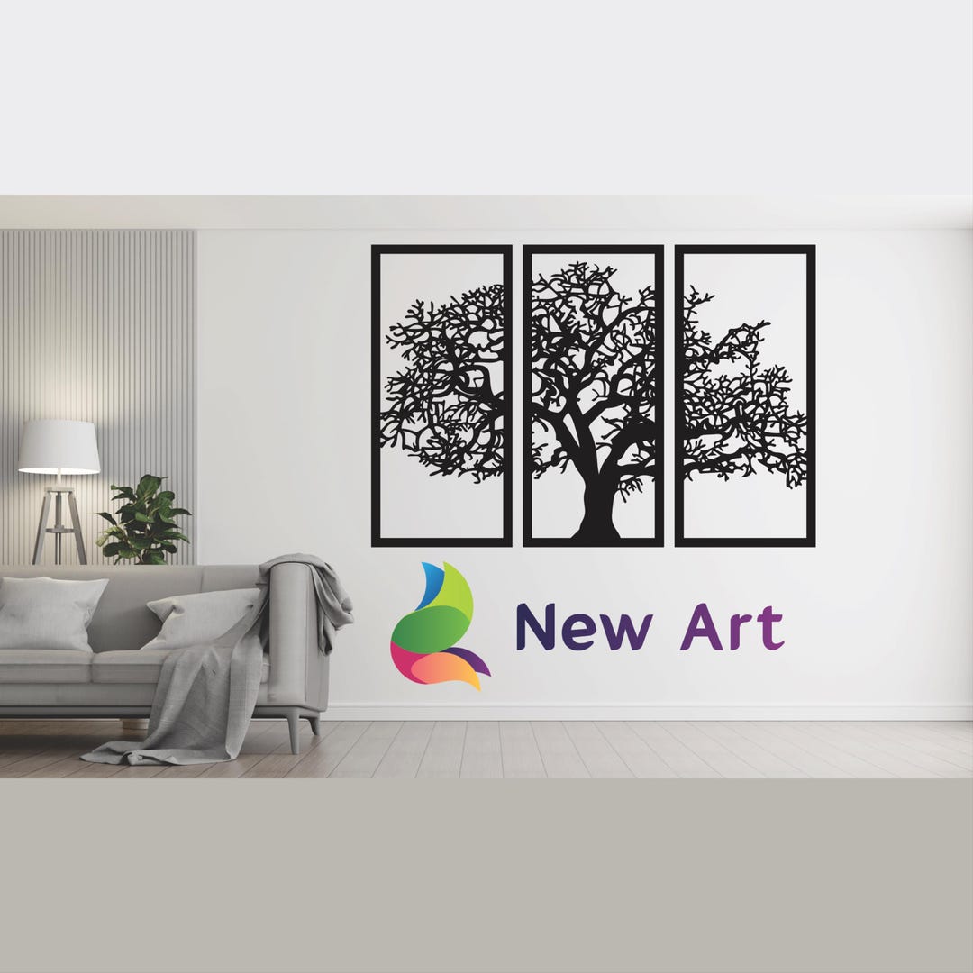 TREE FRAMEWORKS, Vector Files, for Laser Cut, Cnc, Digital Files Cdr ...