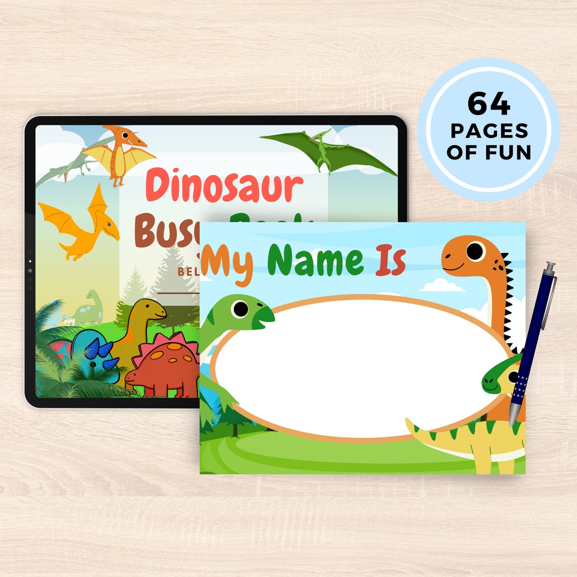 Busy Book for Toddlers & Kids Canva Editable Busy Book Template ...