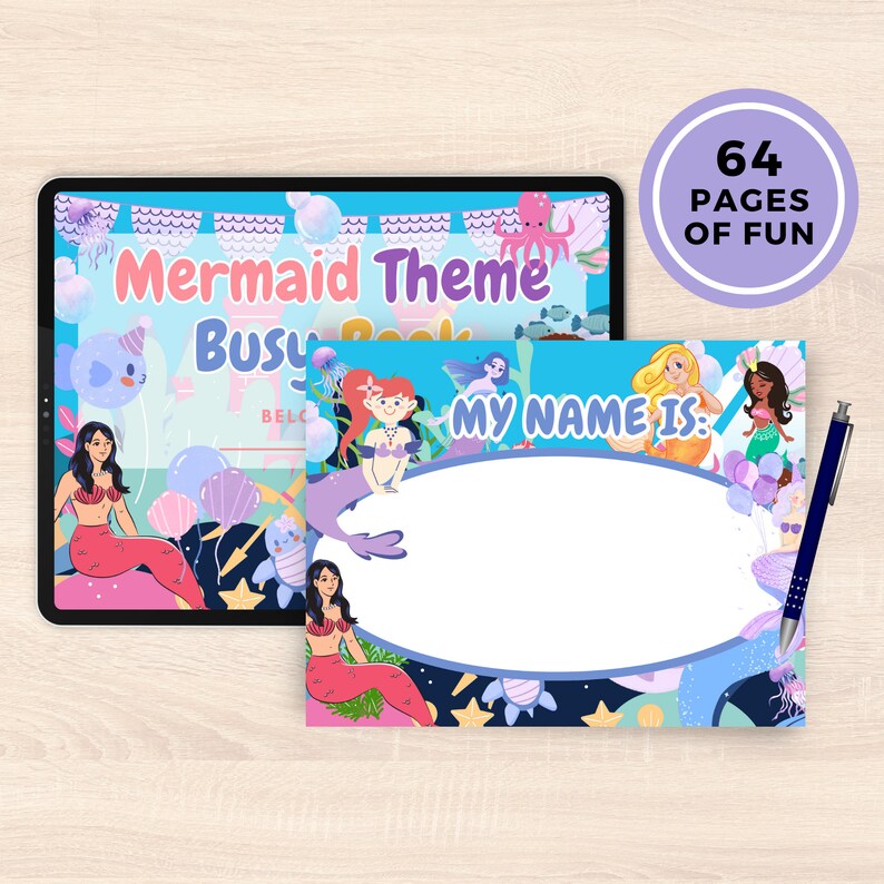 Educational Busy Book Bundle for Toddlers & Kids Canva Editable Busy ...