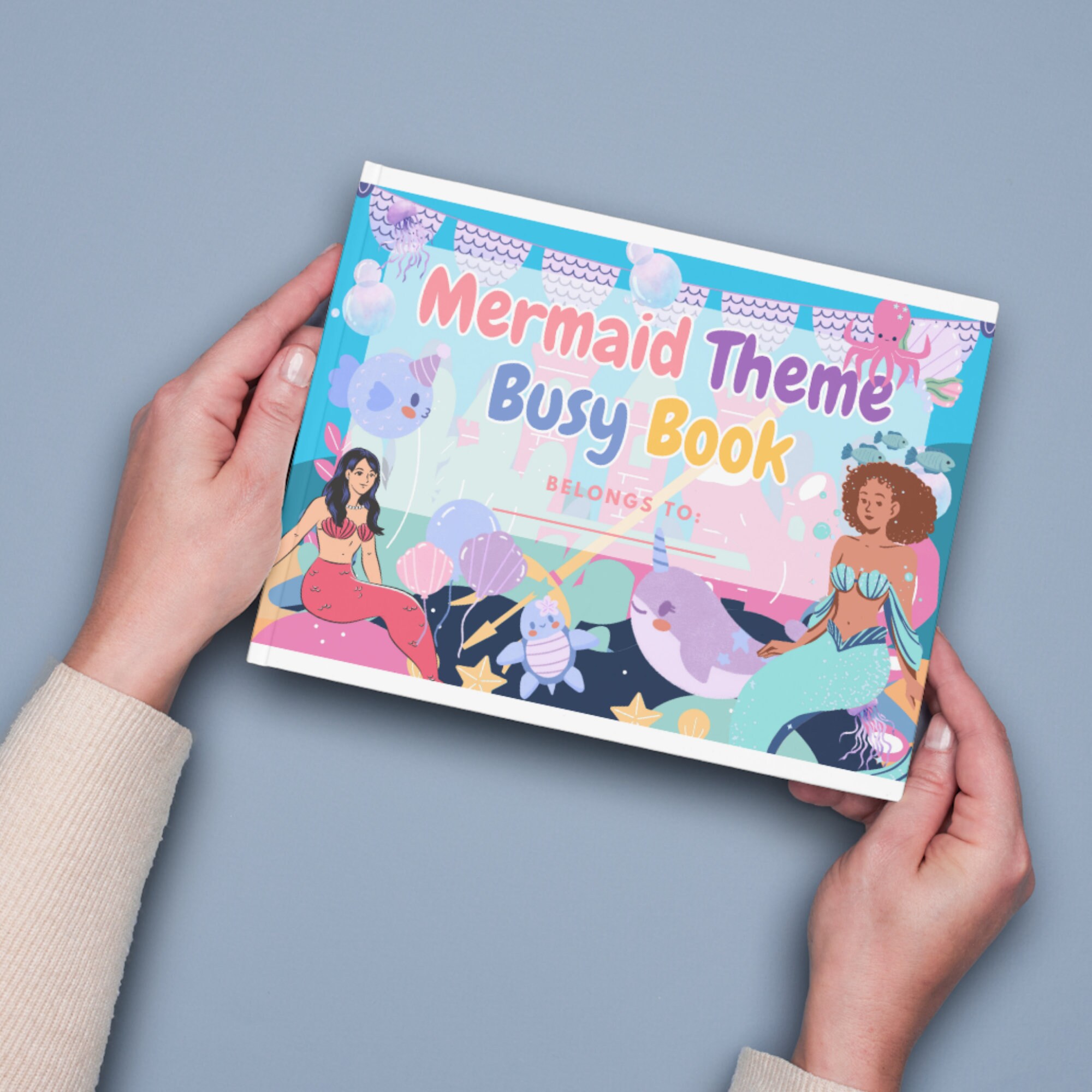 Educational Busy Book for Toddlers & Kids, Canva Editable Busy Book ...