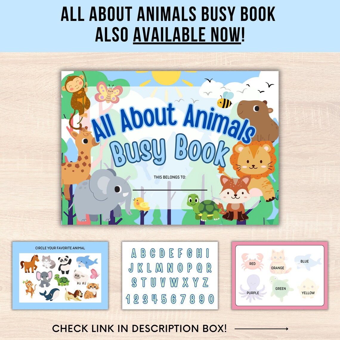 Educational Busy Book for Toddlers & Kids Canva Editable Busy Book ...