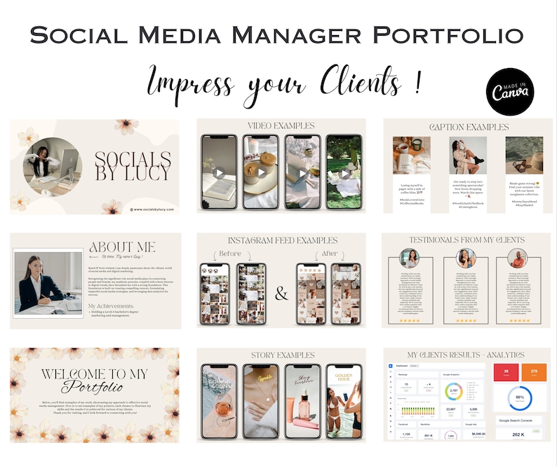 Social Media Manager Portfolio - Etsy