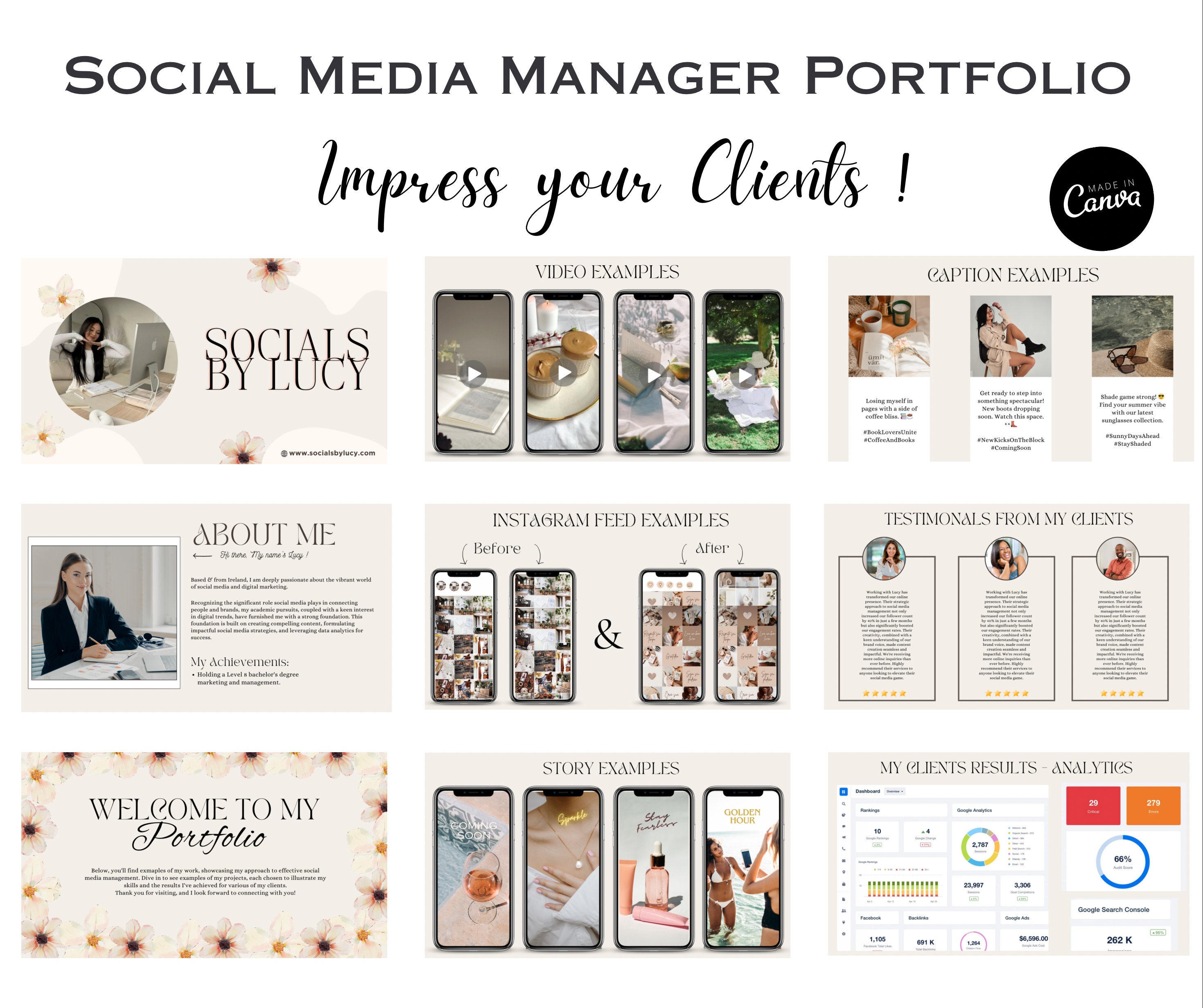Social Media Manager Portfolio - Etsy