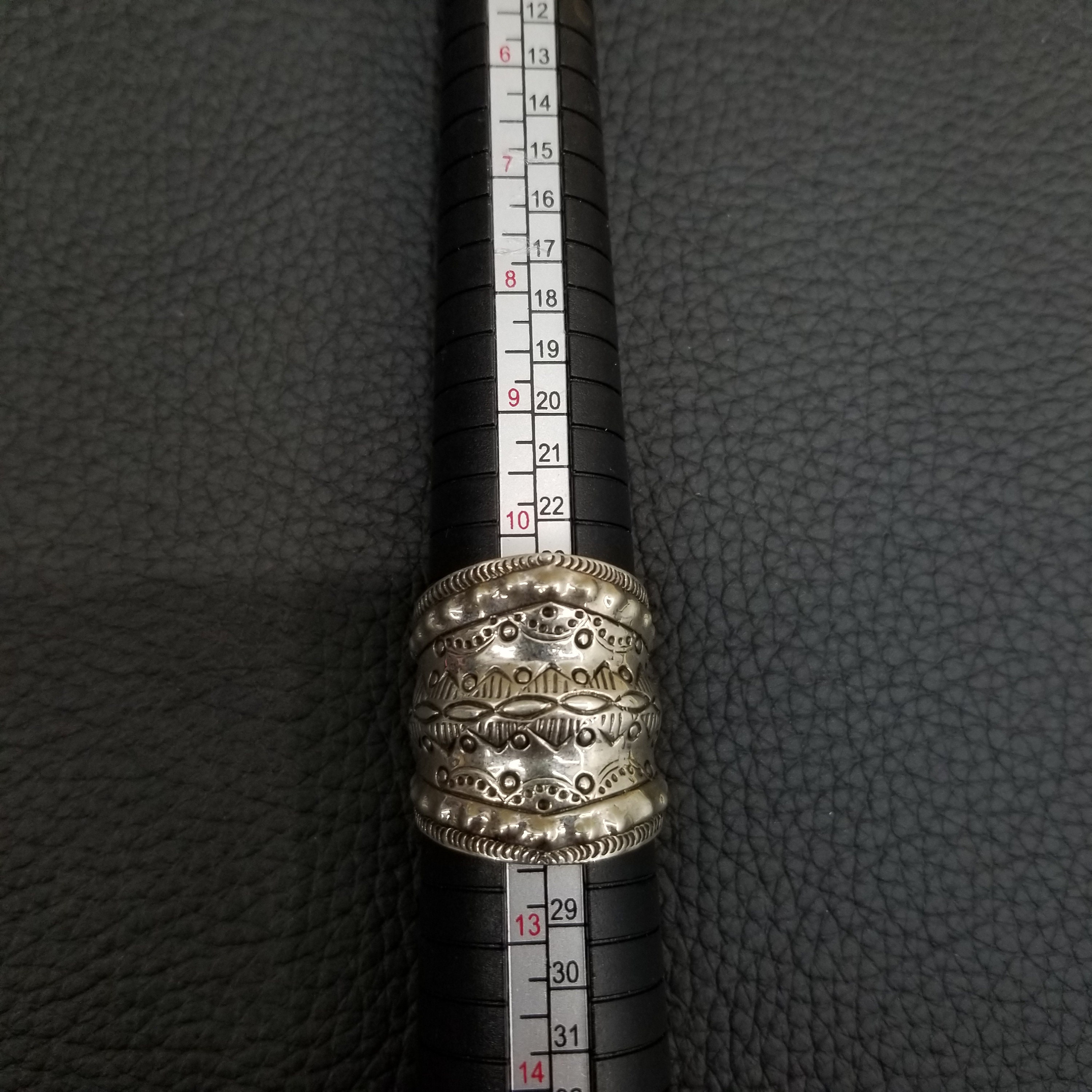 Vintage 925 Solid Sterling Silver BBJ Southwestern CZ Cubic Zirconia ...