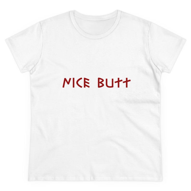 Nice Butt Cute Aesthetic Y2K Graphic T-shirt, 2000s Hot Girl Era ...