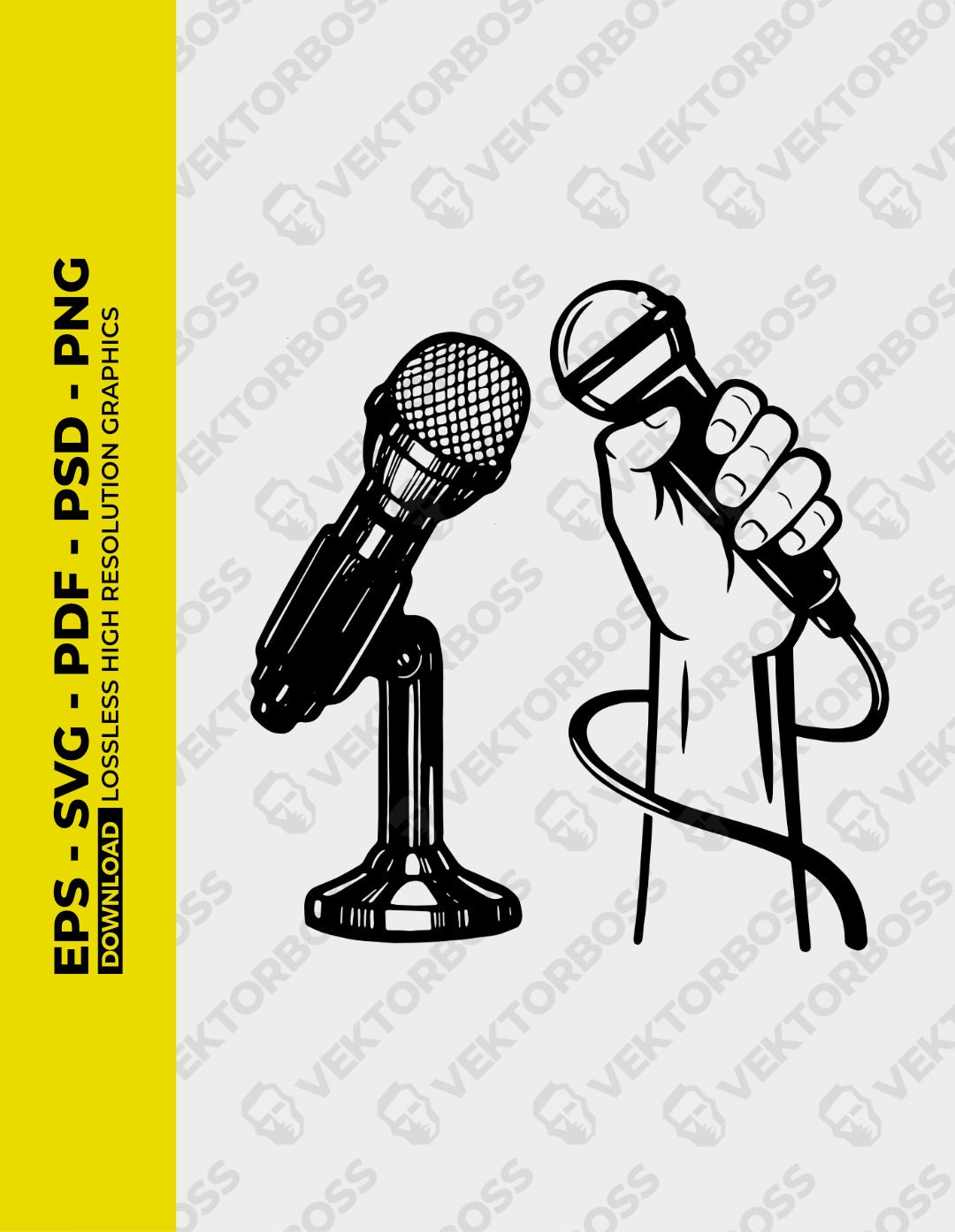 Microphone SVG Mic SVG Handheld Microphone SVG Stand Microphone Svg Png ...