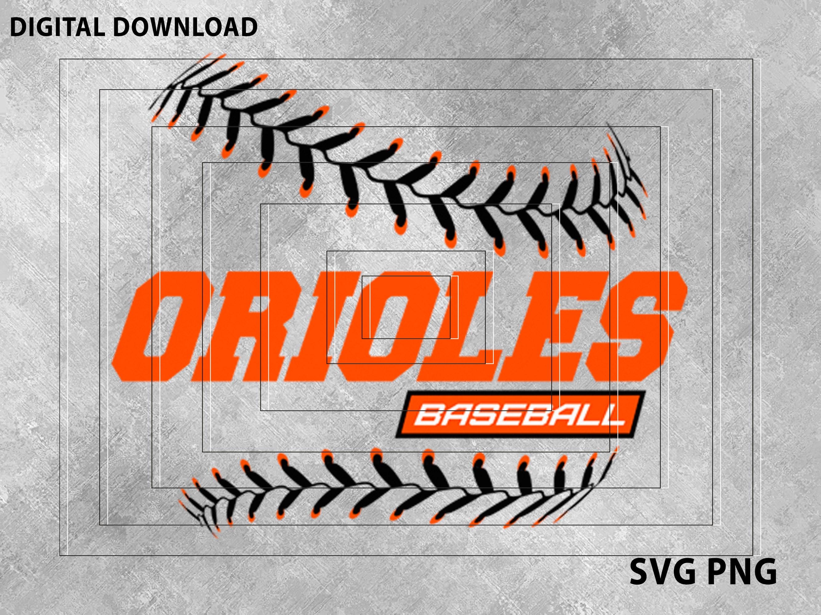 Baltimore Baseball Svg, Baltimore Baseball Design Svg Files for Cricut ...