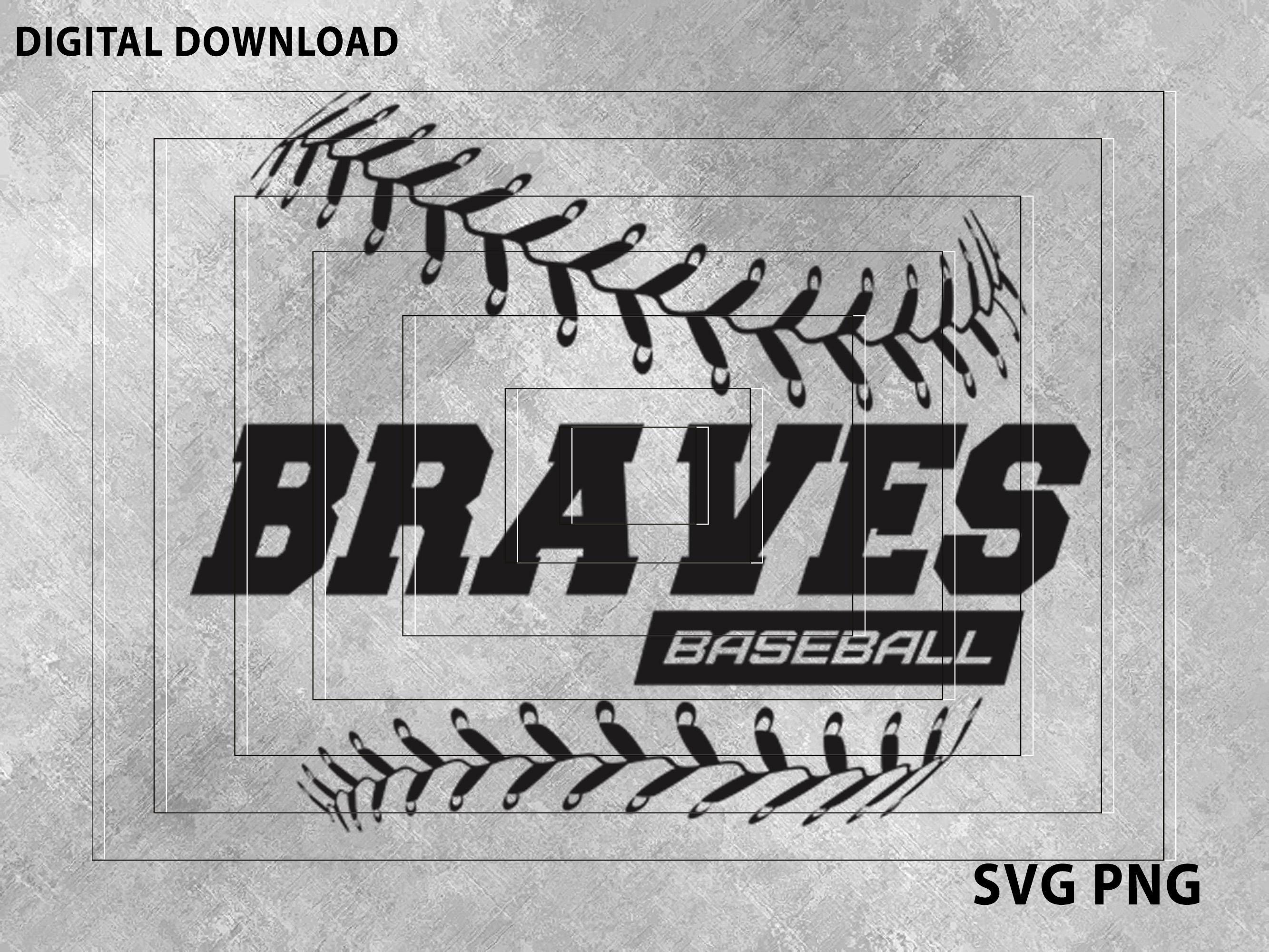 Atlanta Baseball Svg, Atlanta Baseball Design Svg Files for Cricut - Etsy
