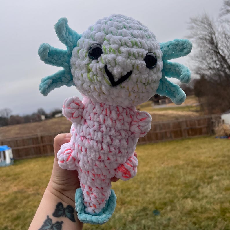 Crochet Axolotl - Etsy