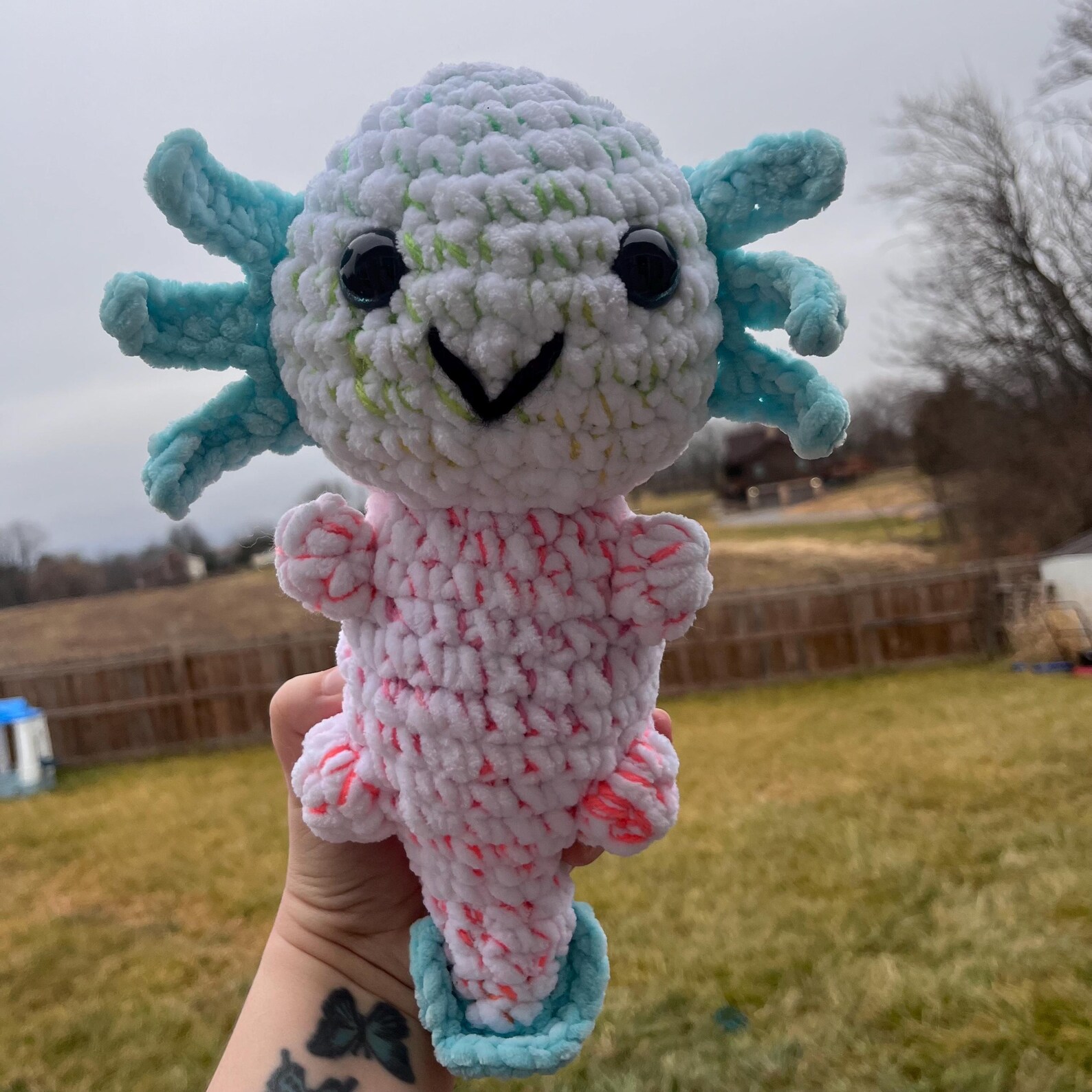 Crochet Axolotl - Etsy
