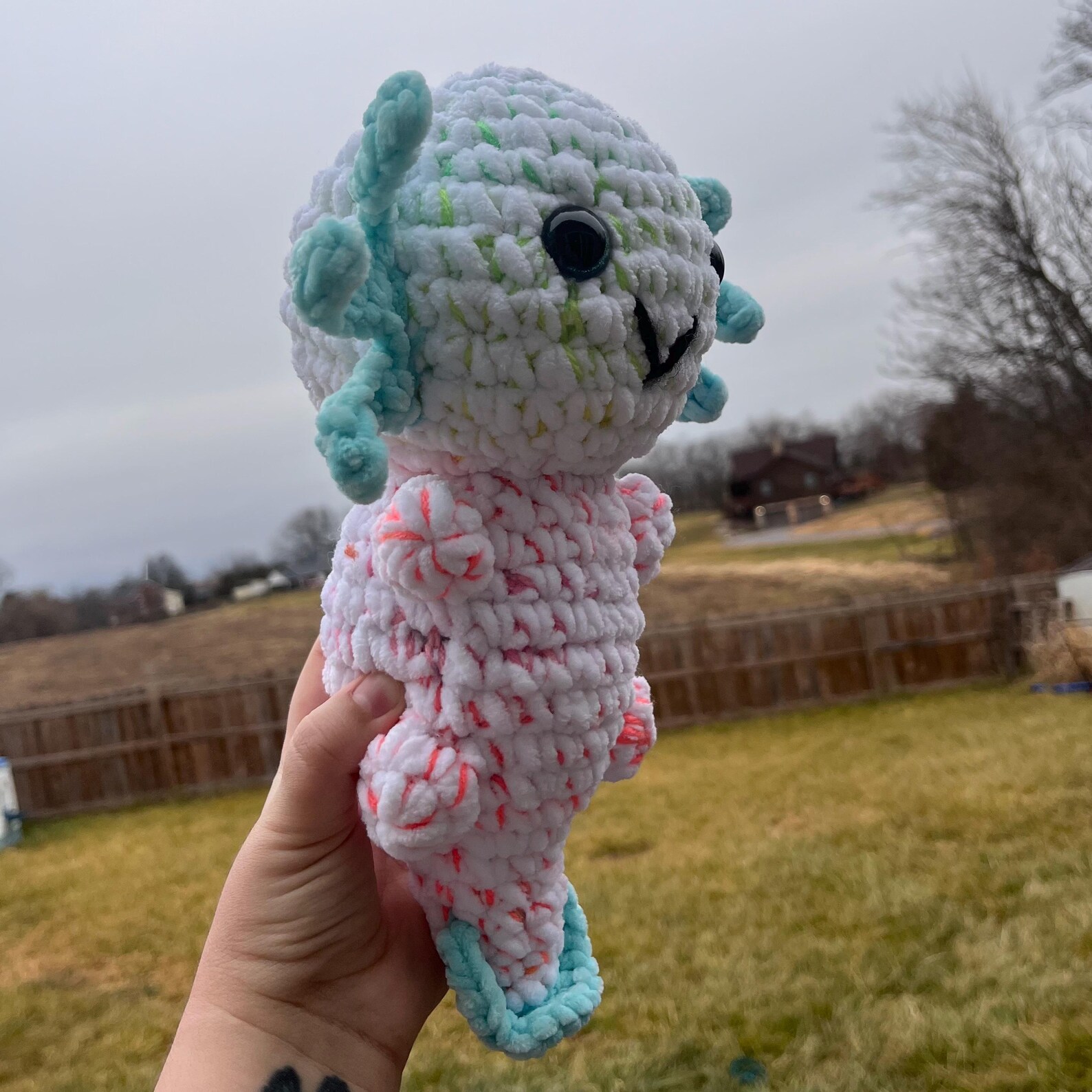 Crochet Axolotl - Etsy