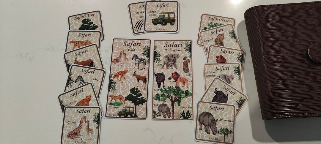 PDF Pet Care Box Safari | Bundle of 19 Pieces | A6 Safari Animals ...