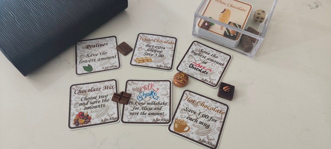 Chocolatebox PDF Addon Extra 6 Cards | Saving Challenge Addon | Pdf ...