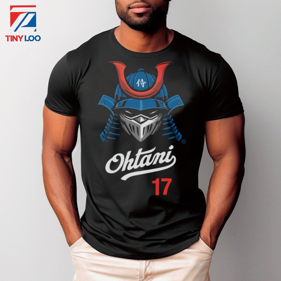 Shohei Ohtani Samurai 17 LA Dodgers MVP Graphic Tee, Gift Los Angeles ...