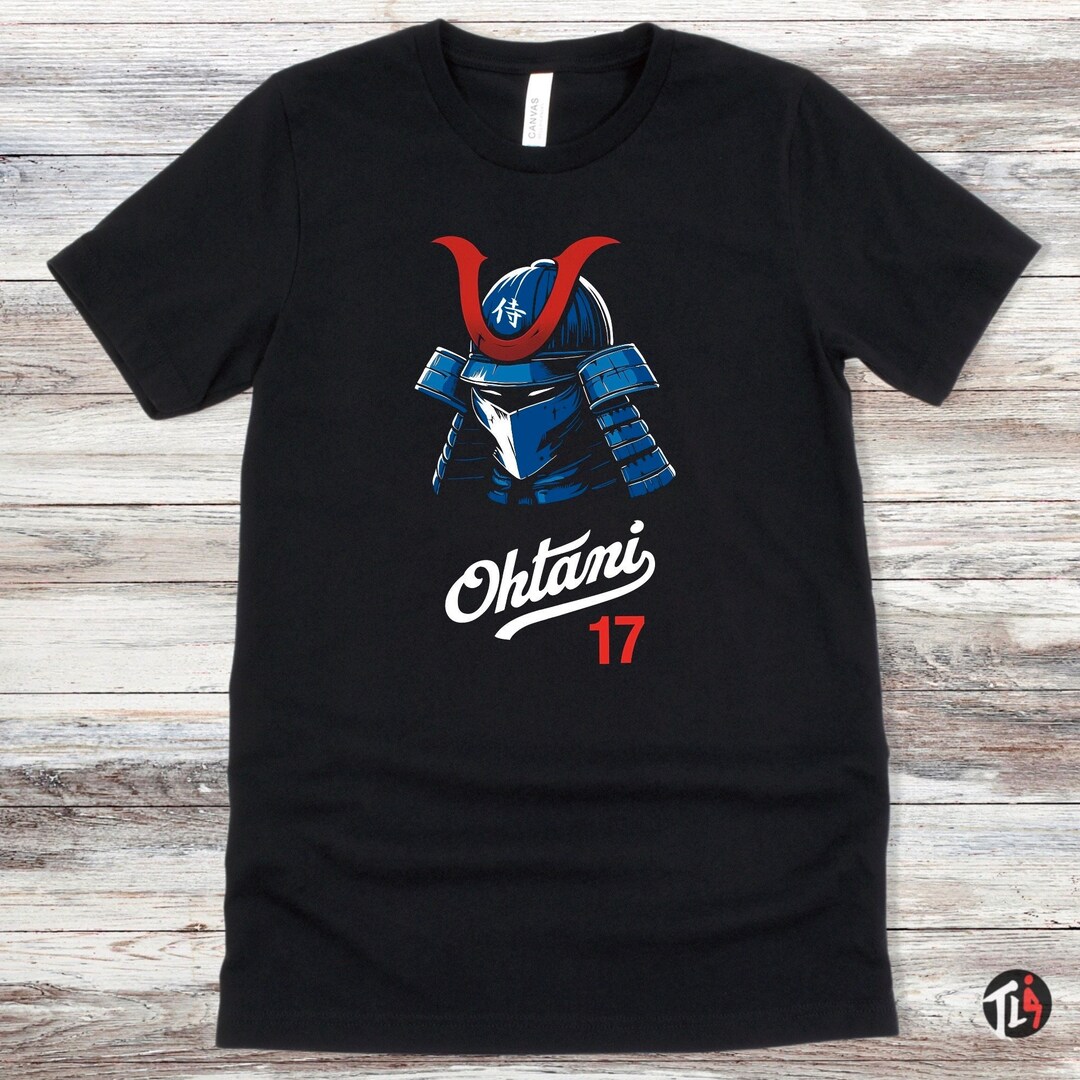 Shohei Ohtani Samurai LA Dodgers Battle Tee, Gift for Los Angeles ...