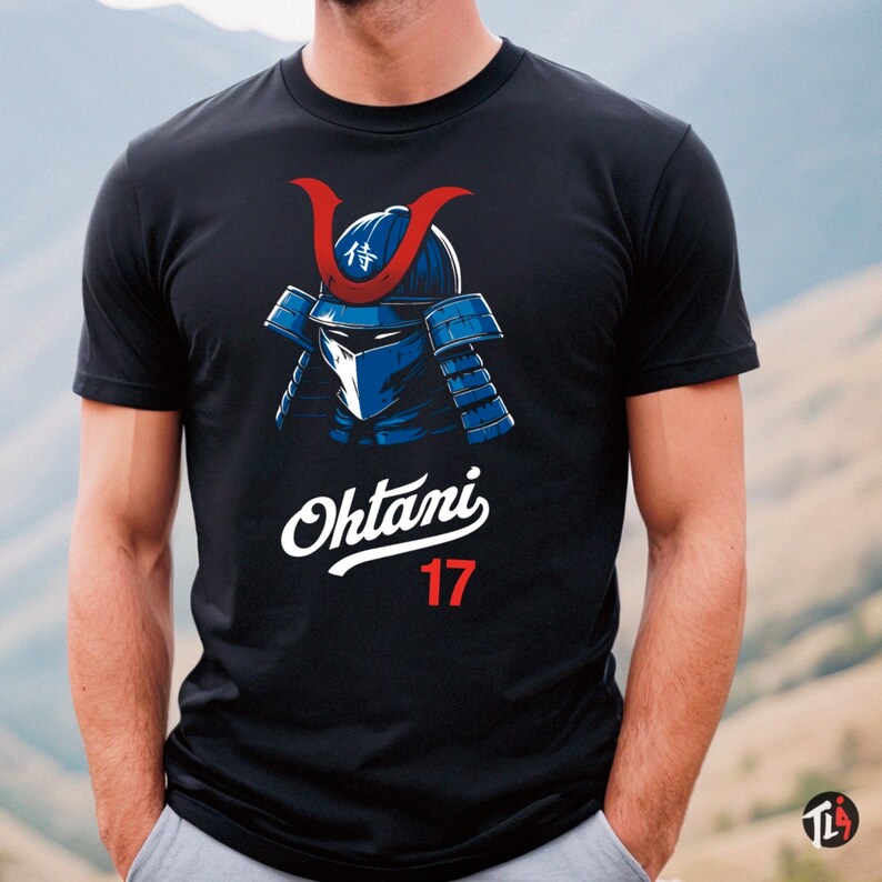 Shohei Ohtani Samurai LA Dodgers Battle Tee, Gift for Los Angeles ...
