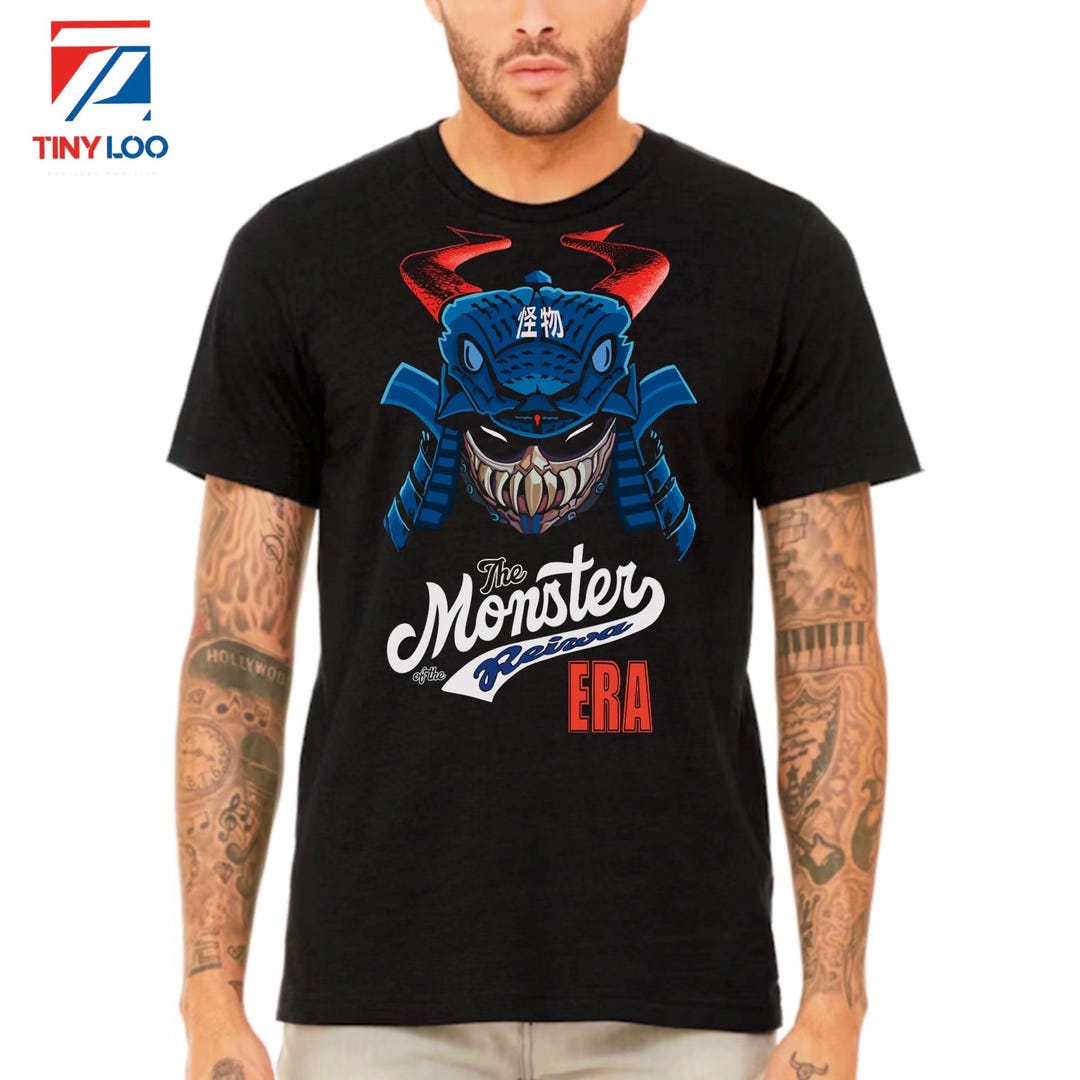 Roki Sasaki Monster of the Reiwa Era Samurai LA Dodgers Pitcher Black ...