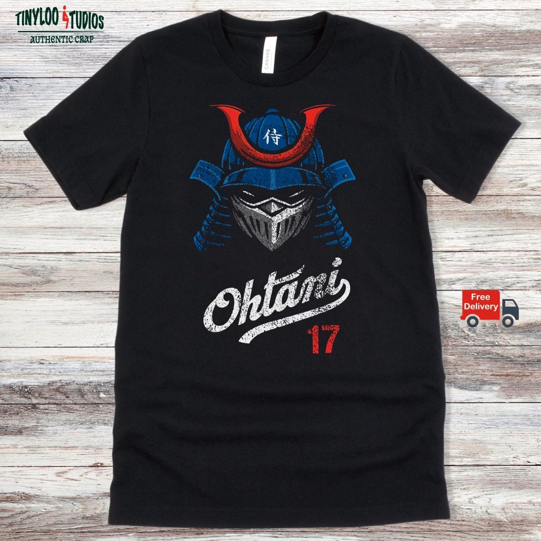 Shohei Ohtani Samurai Game Worn Original Retro Distressed LA Dodgers ...