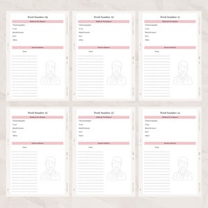 40 Weeks Pregnancy Journal, Pregnancy Planner Printable, Printable ...