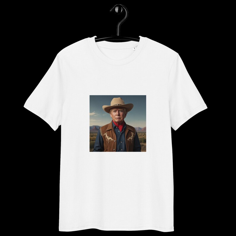 Trump T-shirt 2024 Trump Cowboy T-shirt Election Shirt Republican Style ...