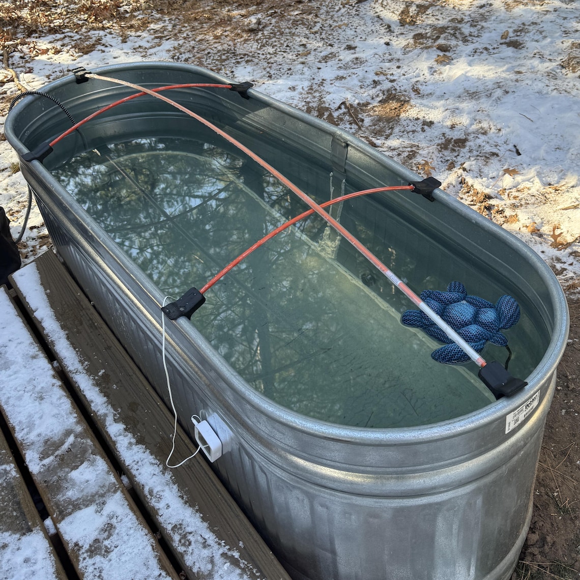 Cold Plunge Stock Tank Cover Supports - Etsy