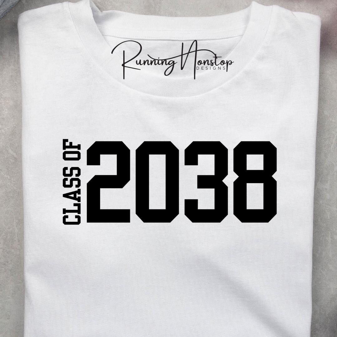 Class of 2038 Bundle Png PDF First Day of School Shirt - Etsy