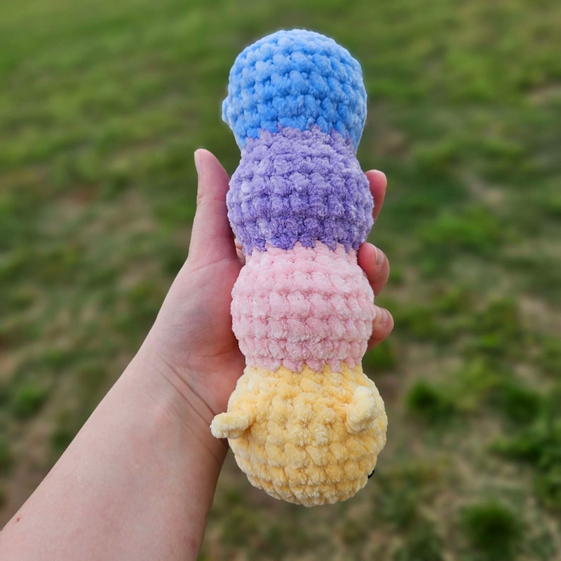 Crochet Caterpillar Plush Handmade Amigurumi Custom Cute Bug Worm Toy ...