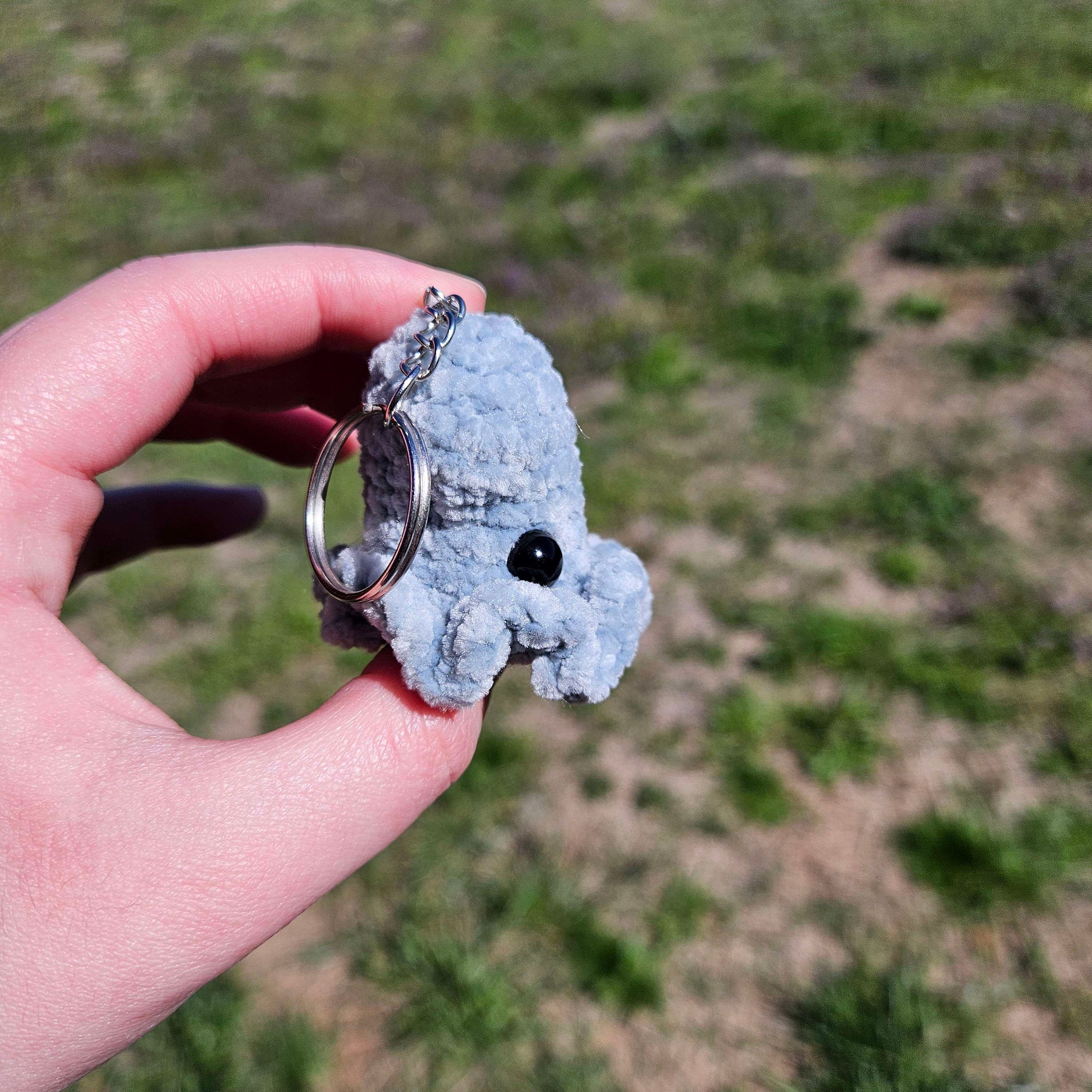 Crochet Squid Keychain | Keyring | Amigurumi | Custom | Handmade | Cute ...