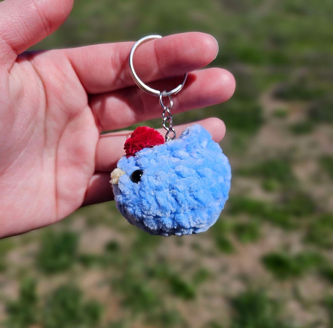 Crochet Chicken Keychain | Keyring | Handmade | Custom | Baby Chicken ...