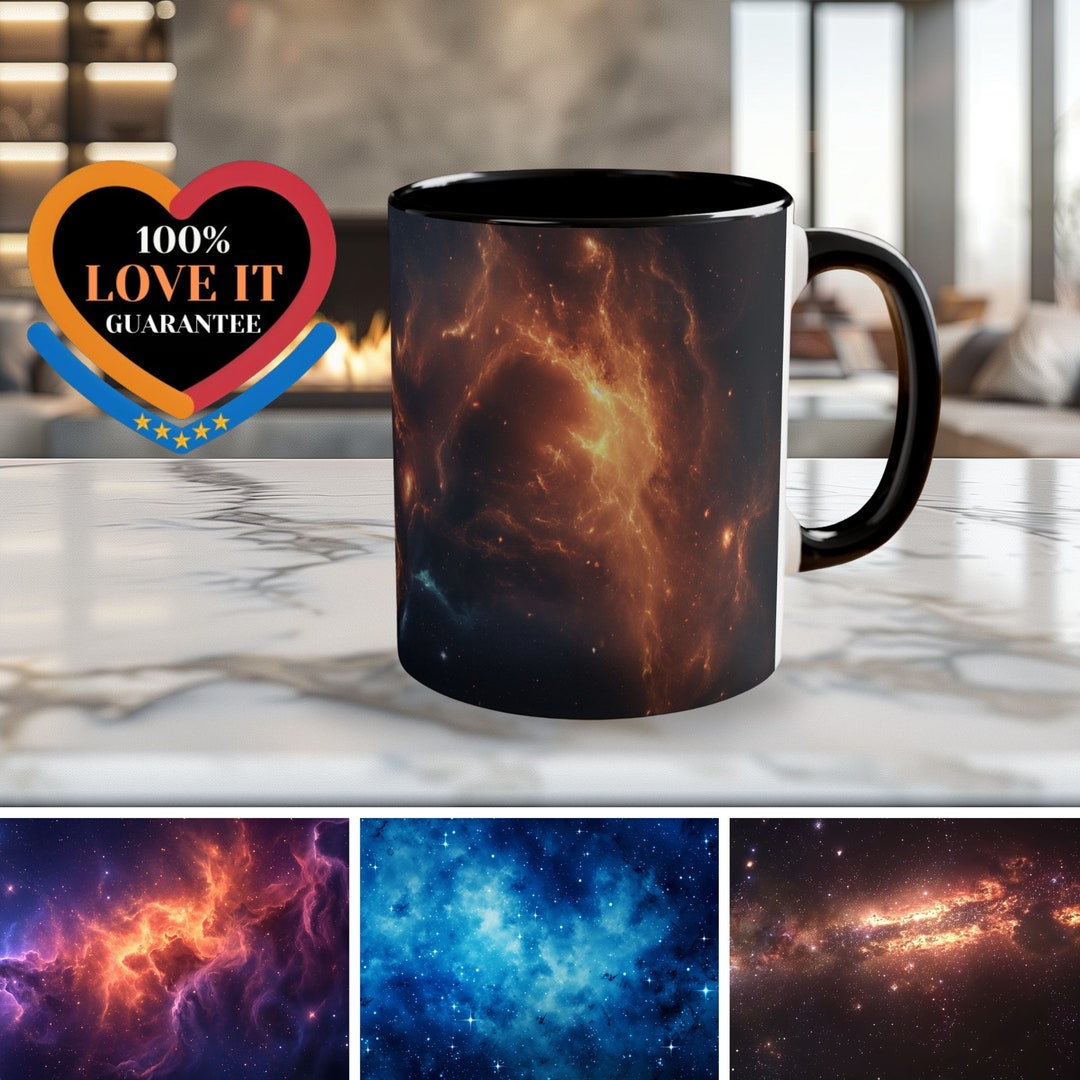 Milky Way Galaxy Mug, Outer Space Coffee Mug, Nebula, Sci-fi, Stars at ...