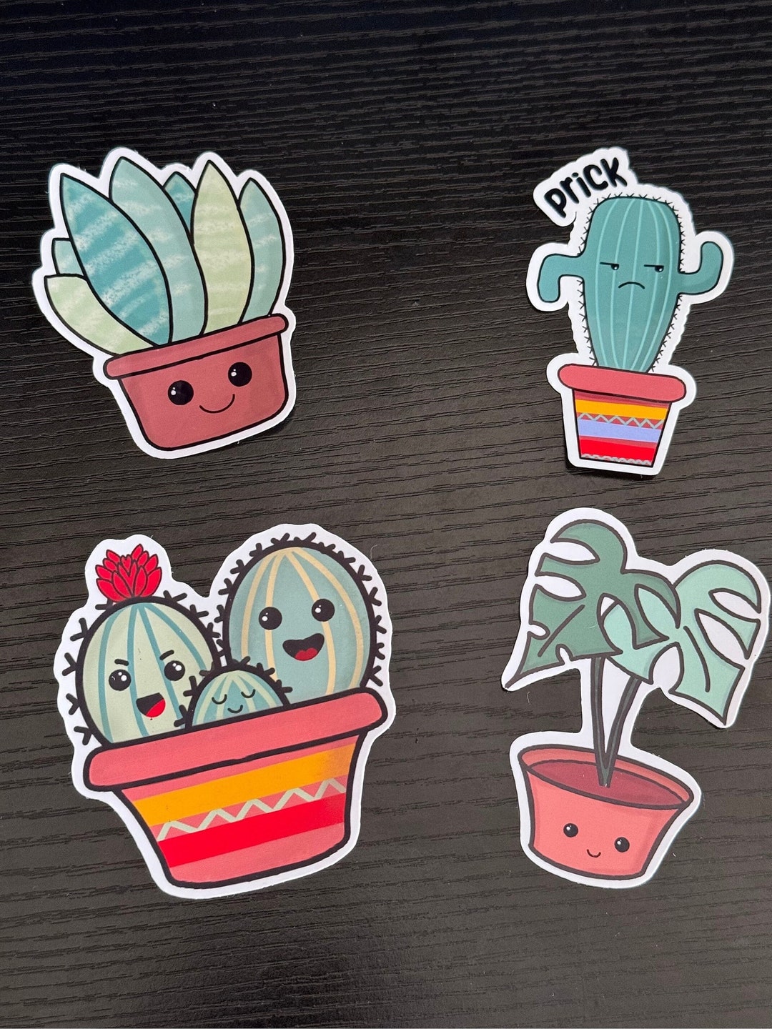 Cute Plant Sticker Bundle | Cute Plant Sticker | Cute Stickers | Plant ...