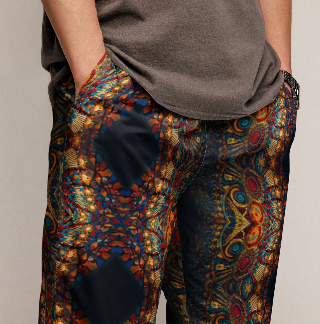 Snake Skin Track Pants Unisex - Etsy