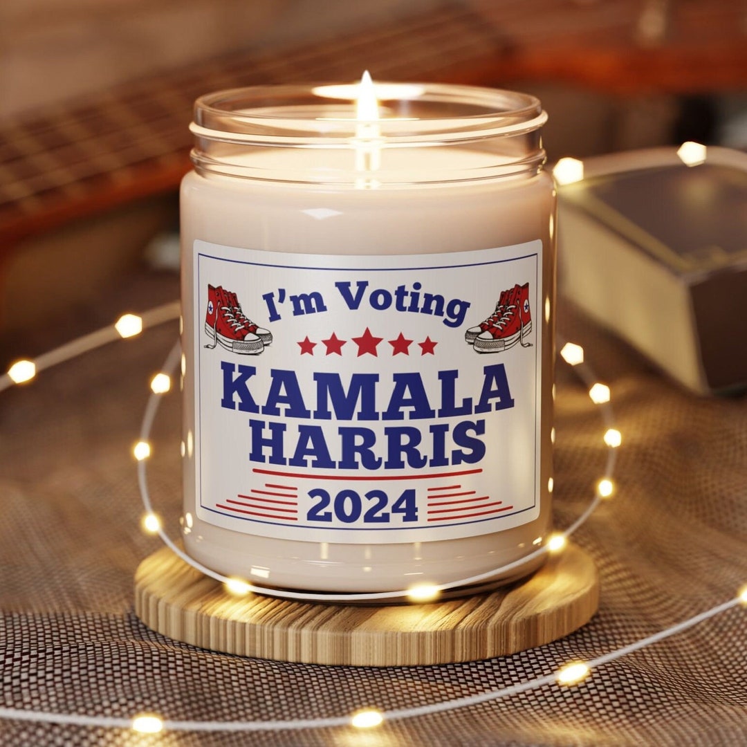 Kamala Harris Candle Kamala Harris 2024 Eleições Presidenciais ...