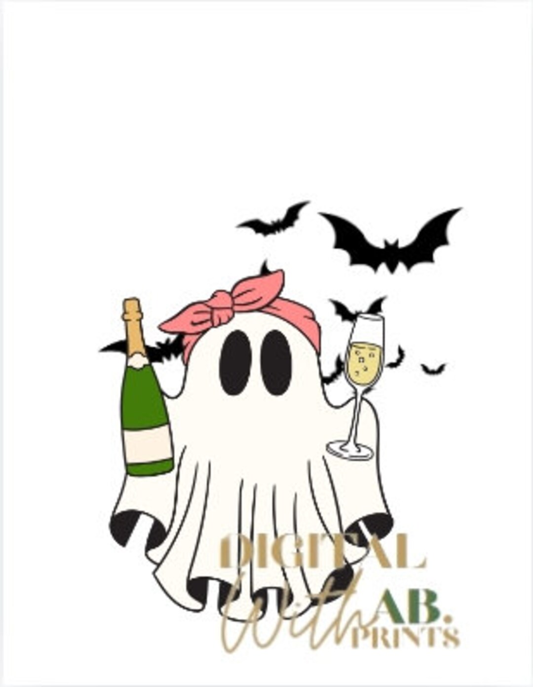 Cute Ghost Png, Halloween Png, Martini Png, Bougie Png, Bougie Ghost ...