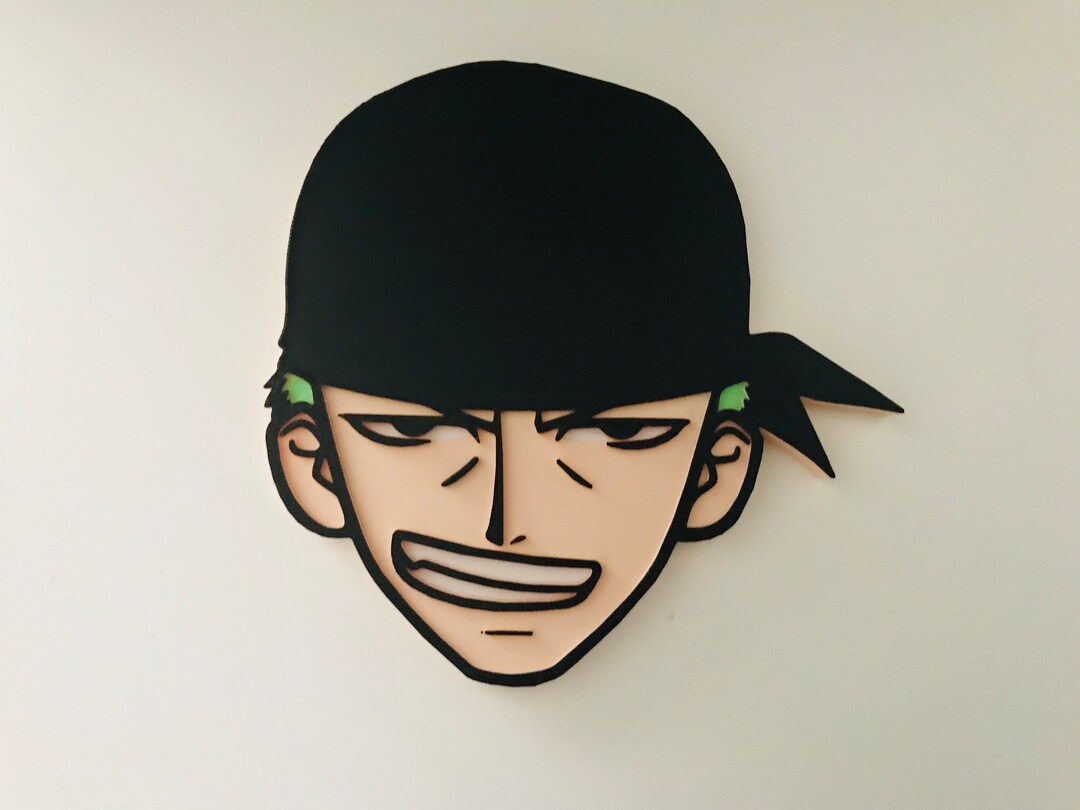 One Piece Zoro Decor 3D Printed - Etsy
