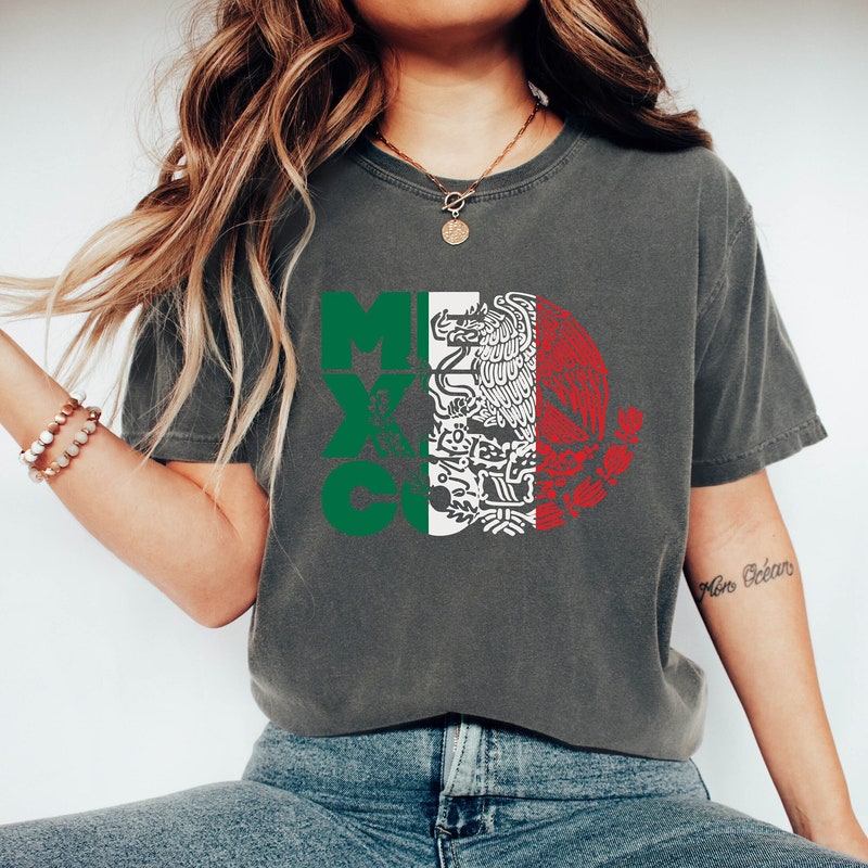 Mexican Flag Shirt - Etsy