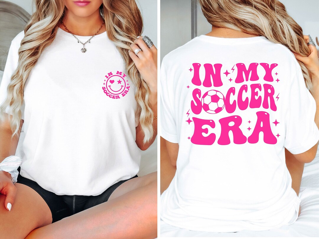 In My Soccer Girls Era T-shirt, Soccer Girl Shirt, Soccer Coach ...