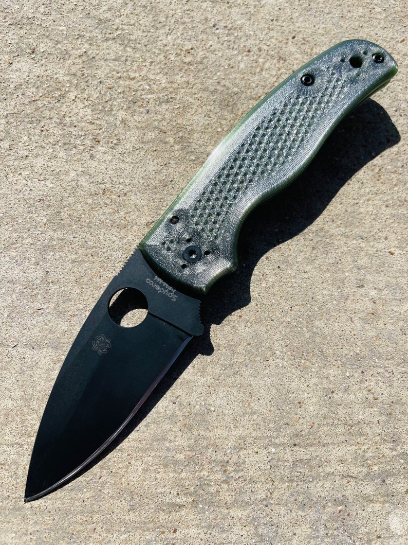 Spyderco Shaman Scales - Etsy