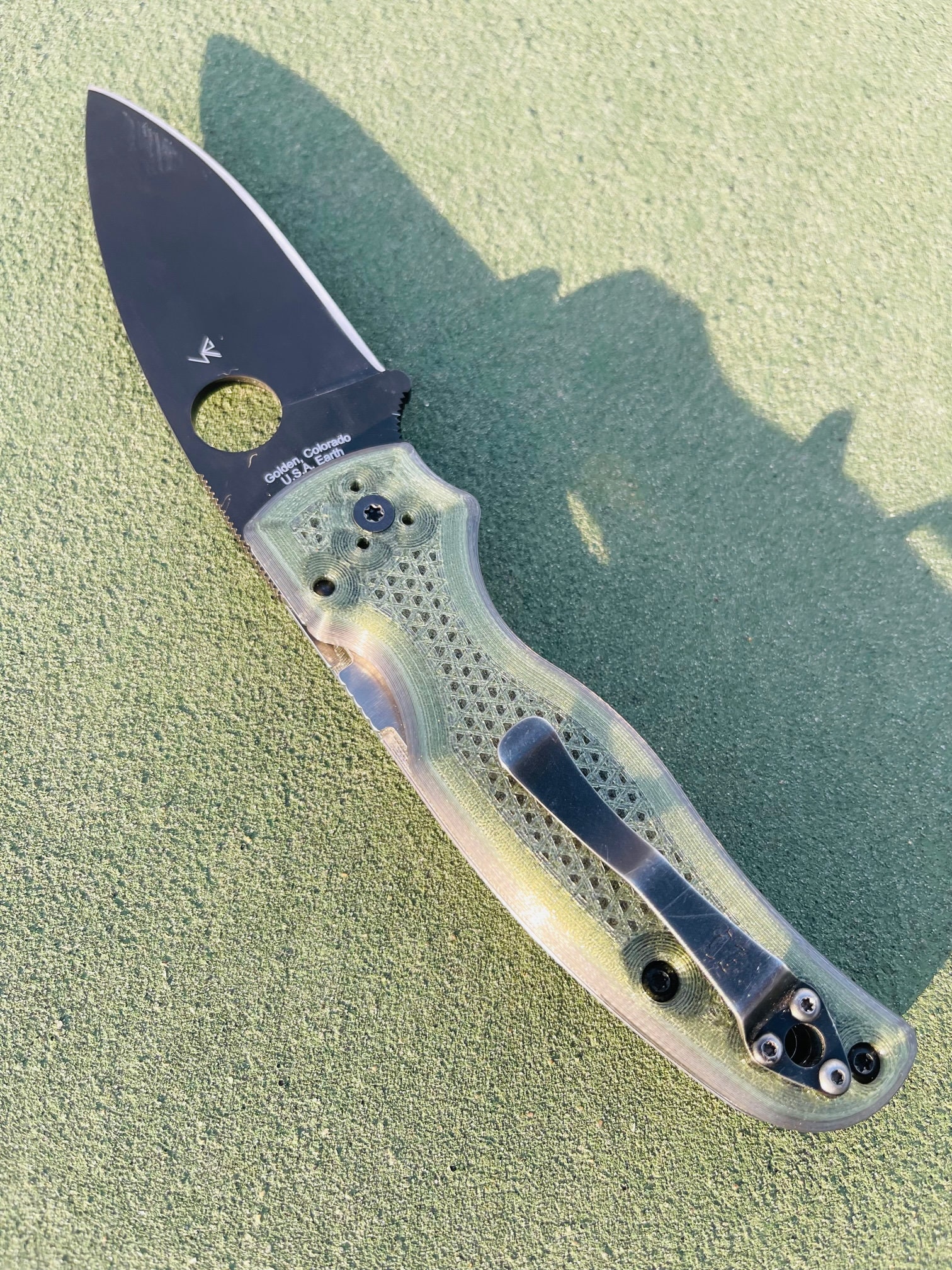 Spyderco Shaman Scales - Etsy