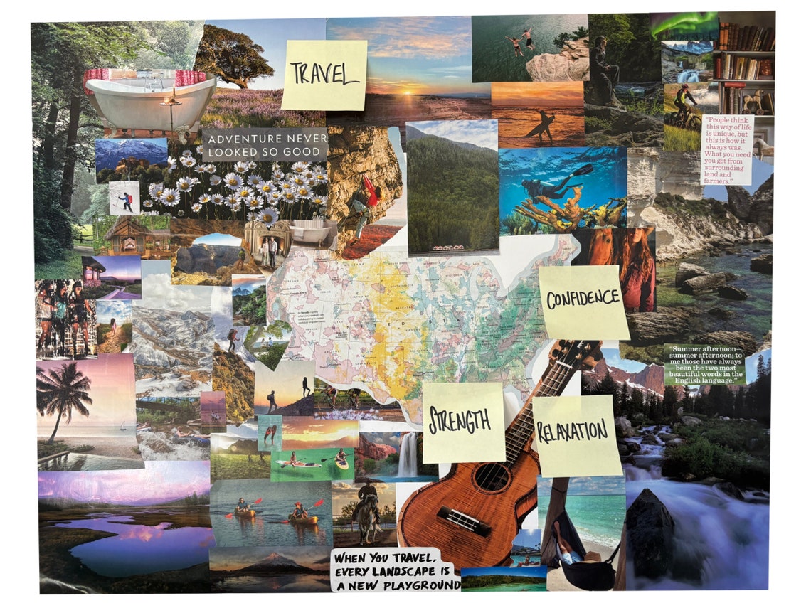 100% Custom Handmade Vision Boards - Etsy